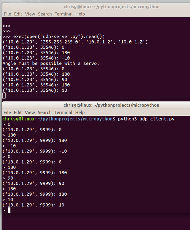 Esp8266 And Circuitpython Control A Servo Over The